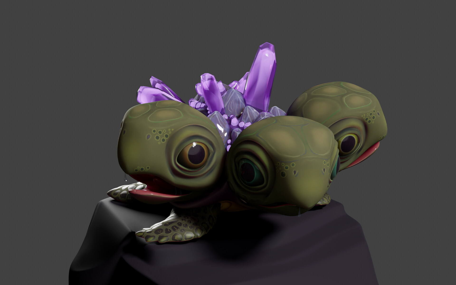 ArtStation - Amethyst sea