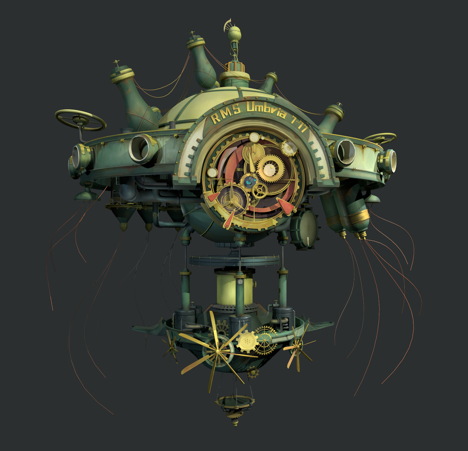 ArtStation - Steam Airship