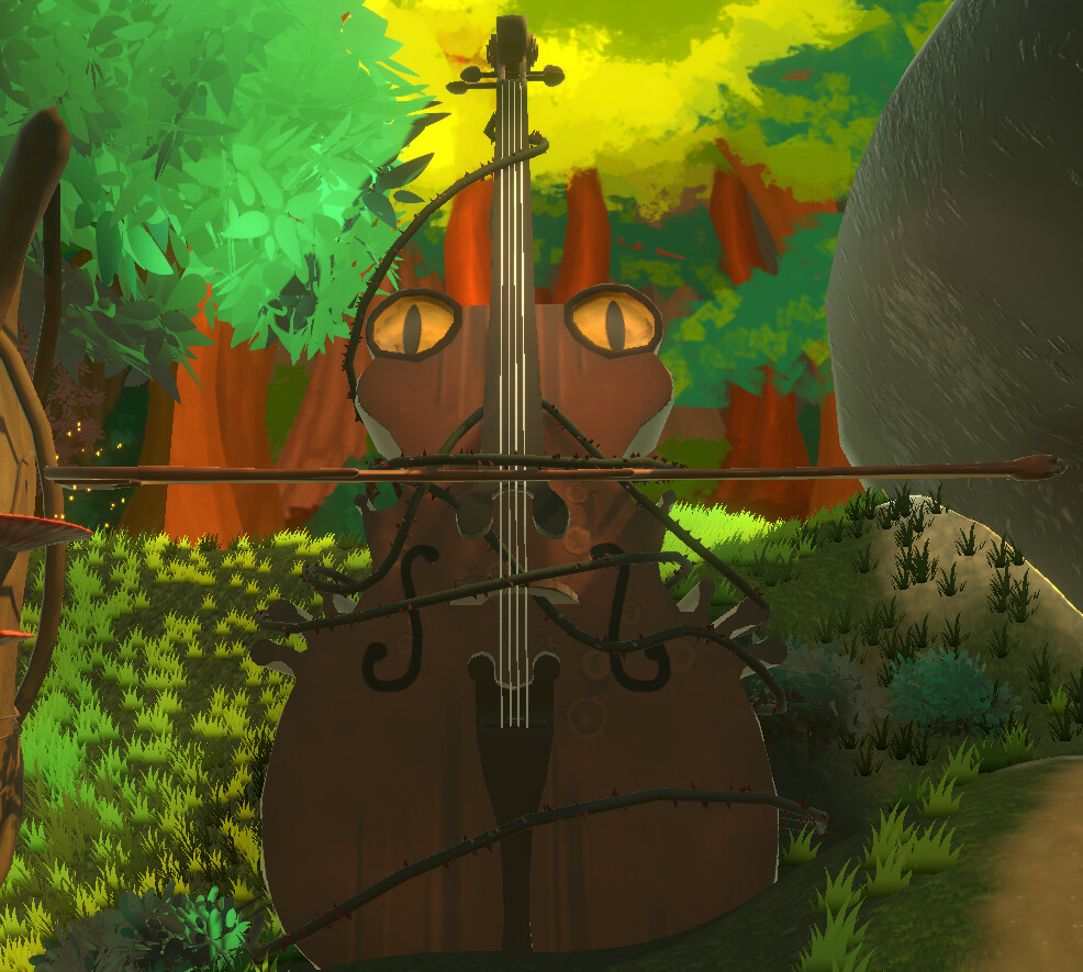 ArtStation - Frog Cello