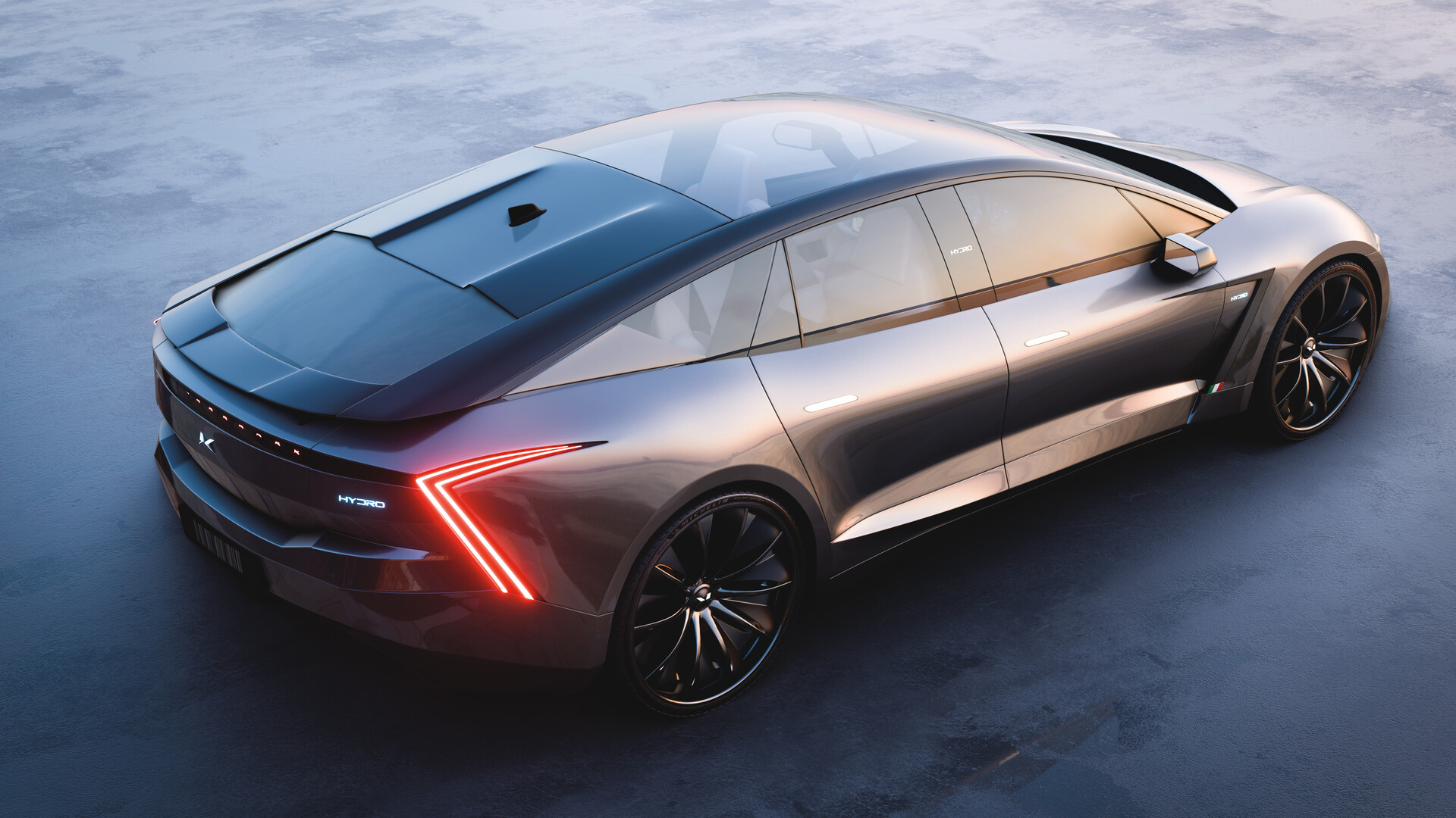 ArtStation - Hydrogen Concept Car redesign