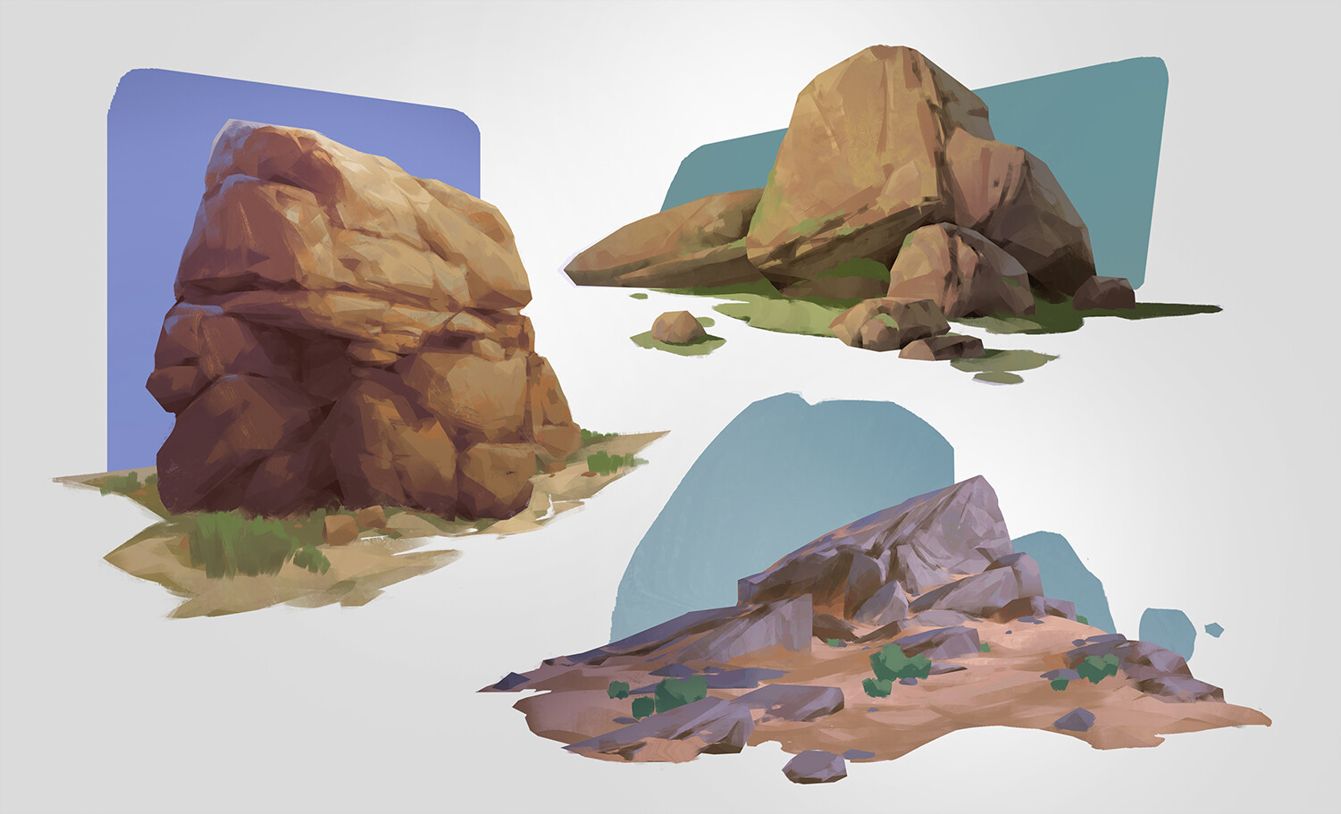 ArtStation - Rock Study