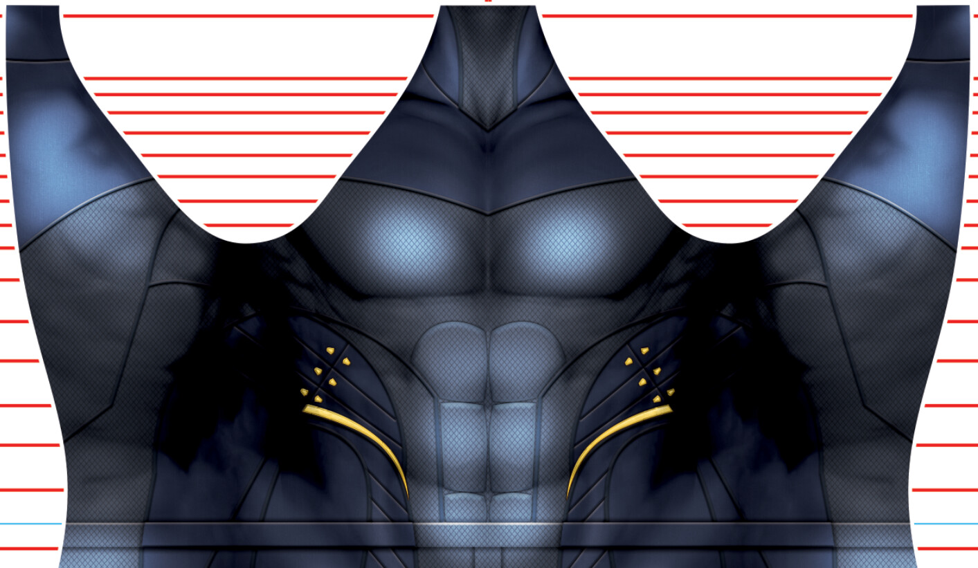 ArtStation - MCU Nova Undersuit - Dyesub Pattern