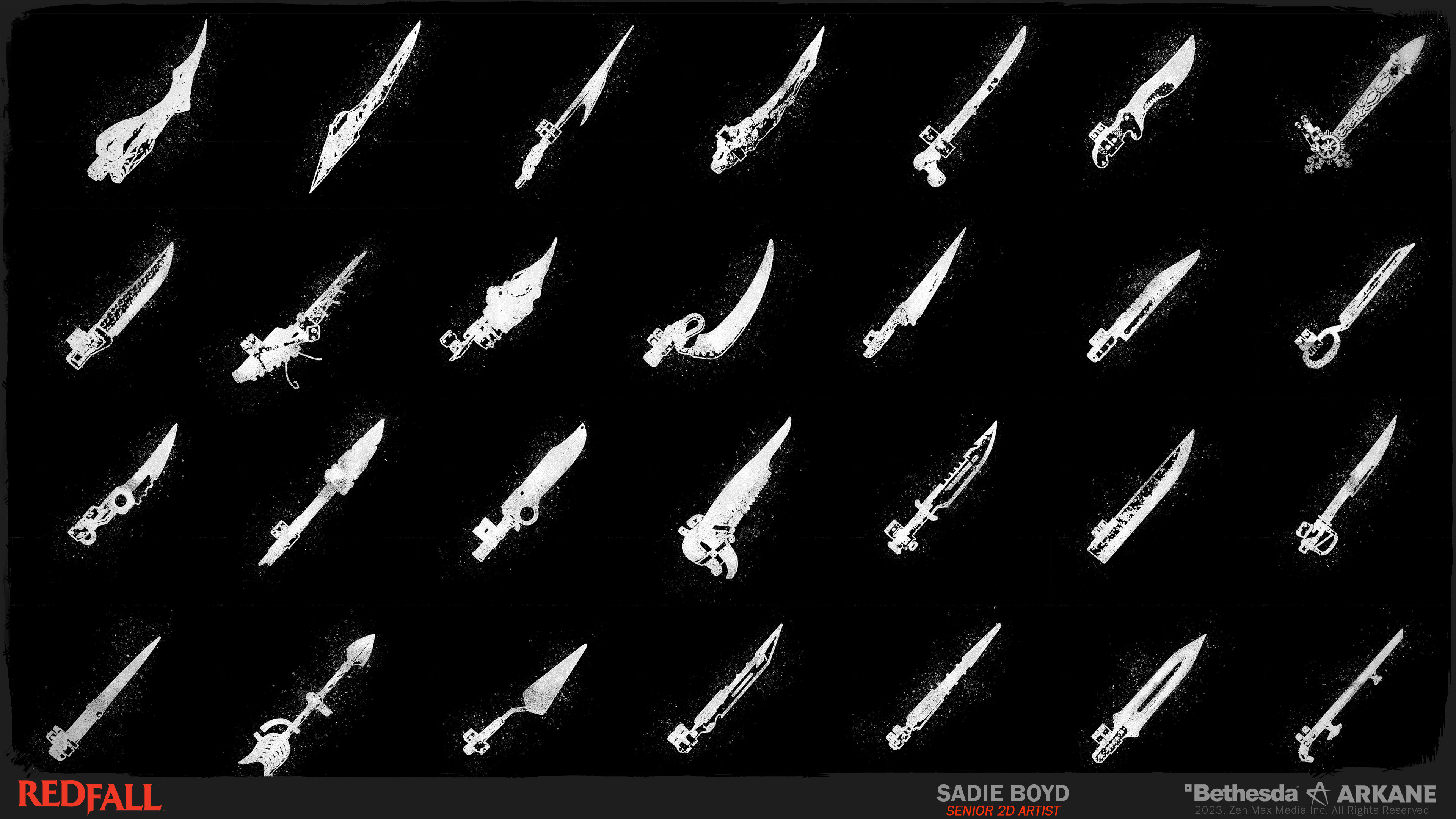 Sadie Boyd - Redfall: UI Art Support