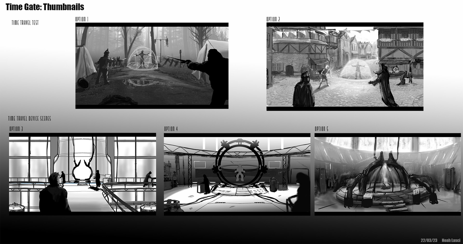 Noah Lasci - Time - Gate: Environments