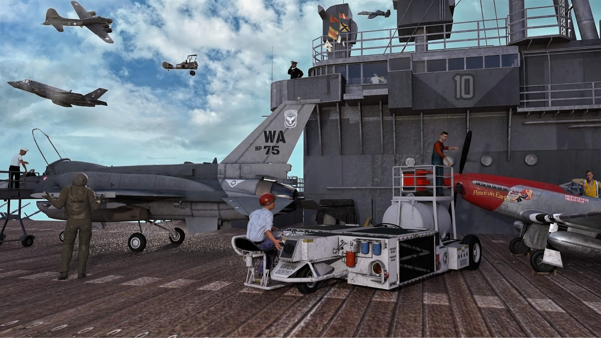 ArtStation - Preparations for the Air Show