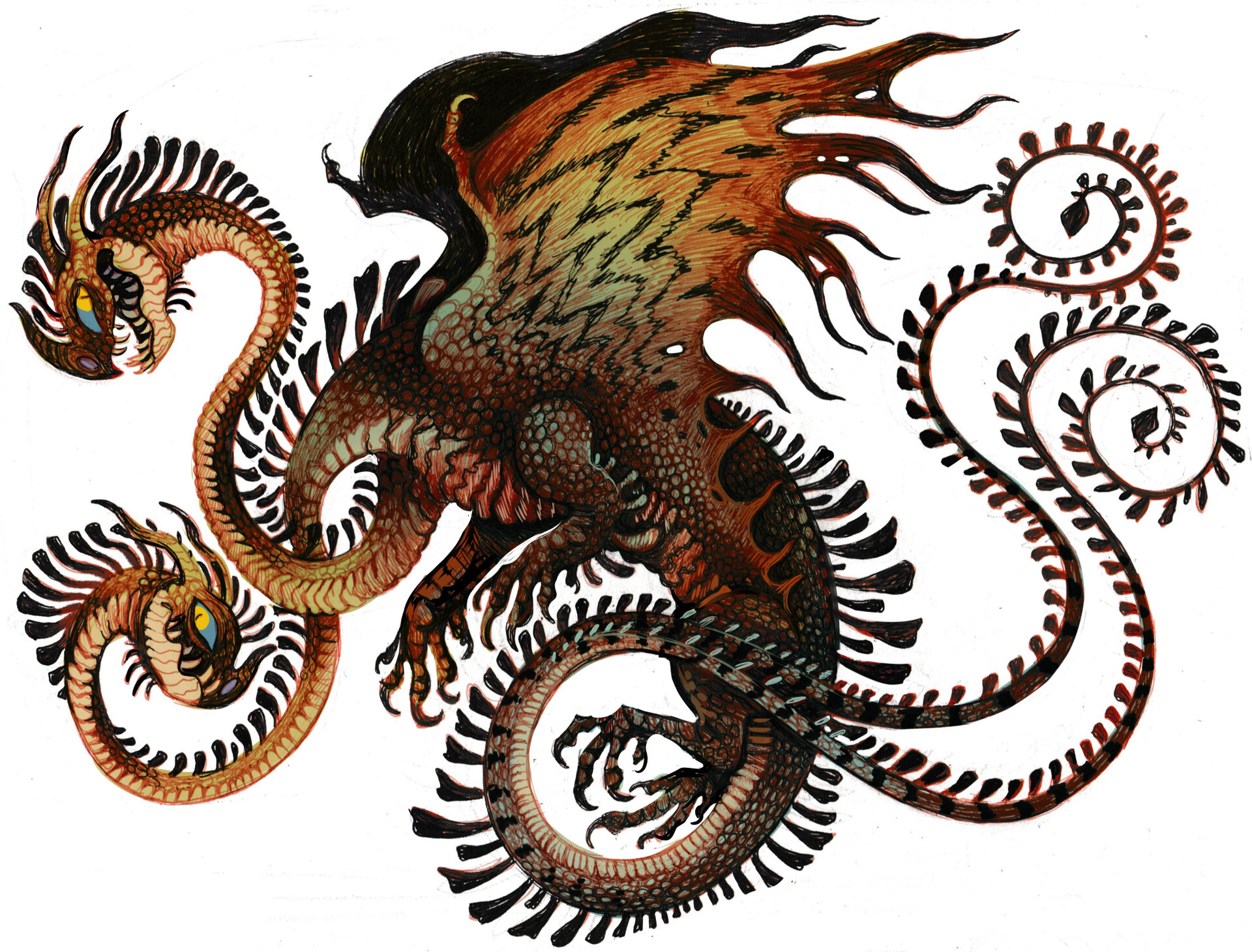 ArtStation - Hideous Zippleback