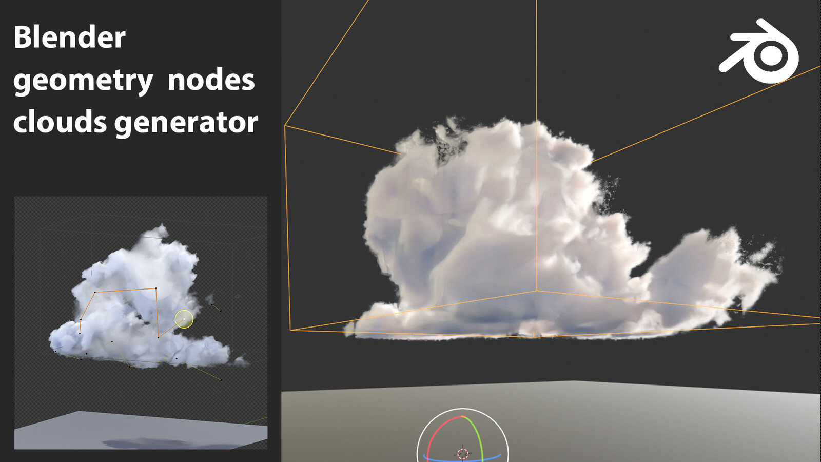 nello fontani - Geometry nodes Clouds