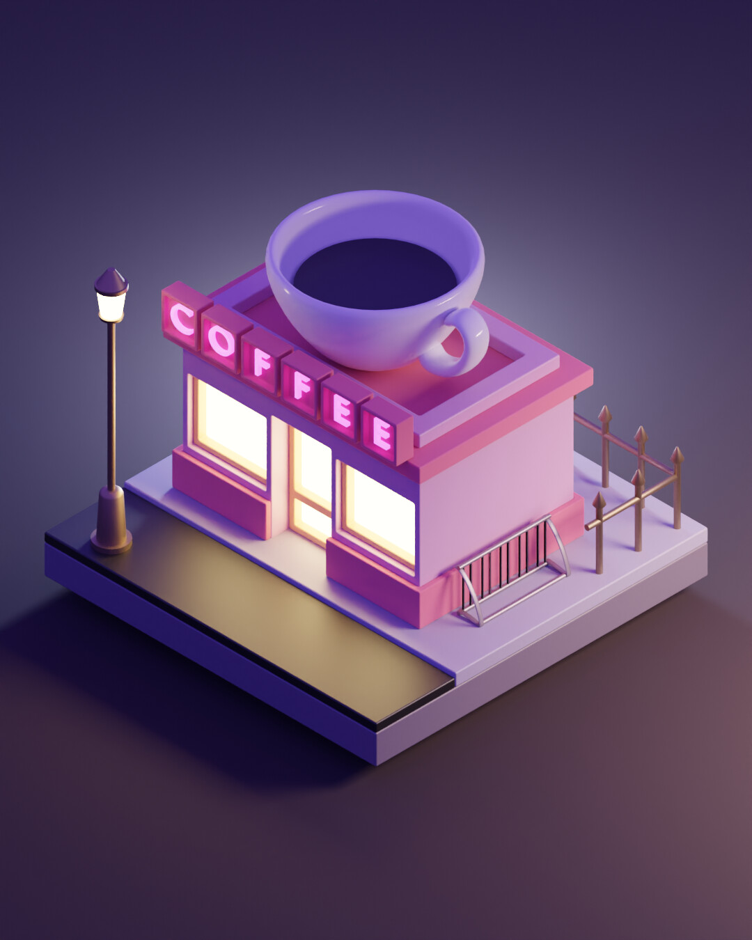 ArtStation - Coffee Shop
