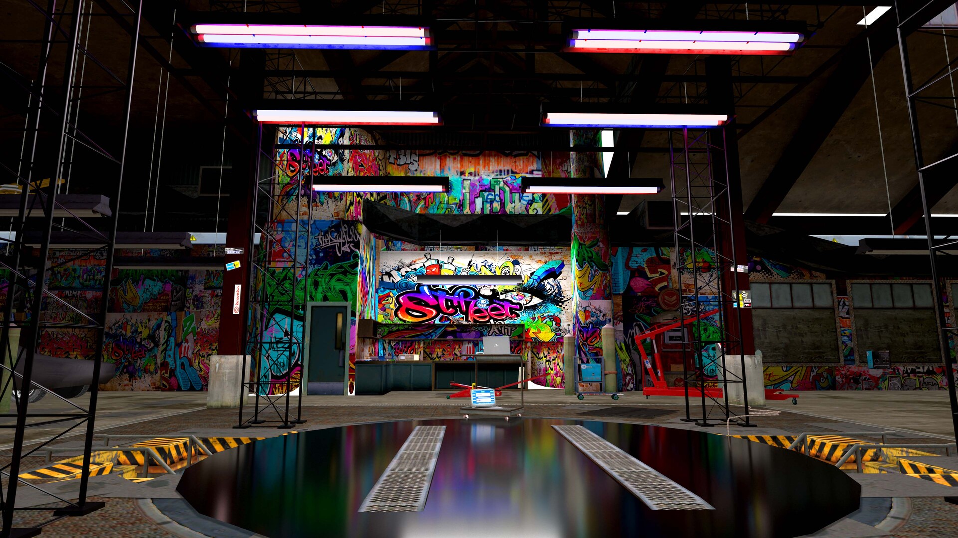 ArtStation - Garage Set for Gaming