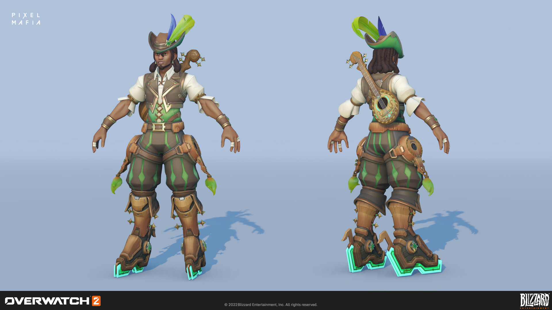 PIXEL MAFIA - OVERWATCH 2 - Lucio Bard