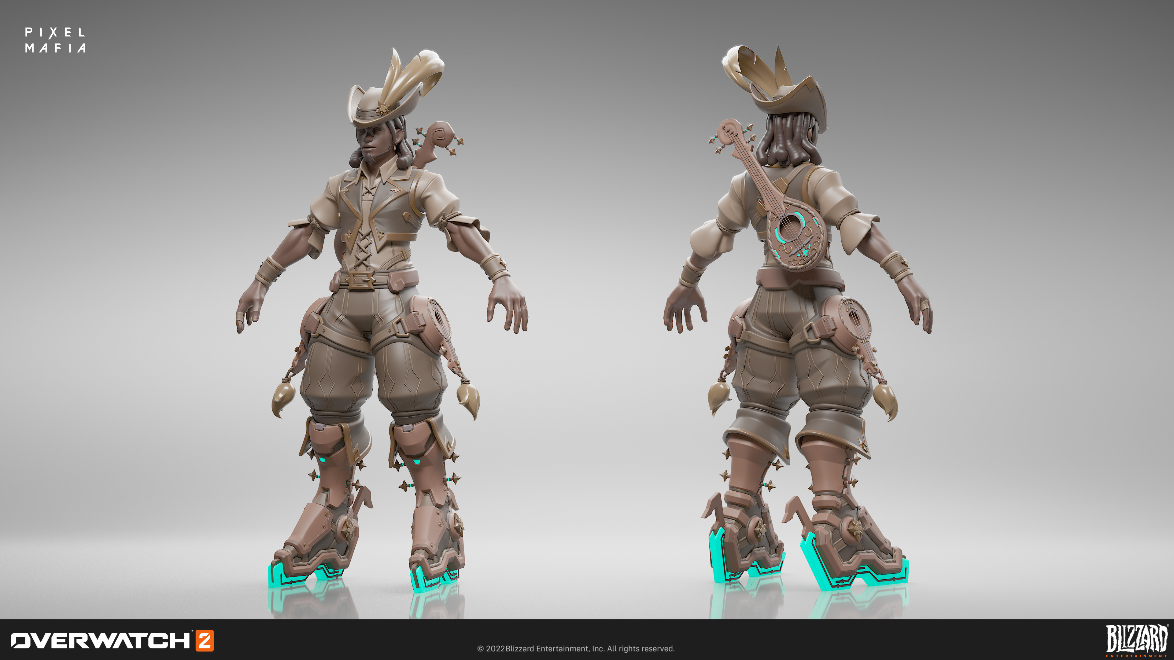 PIXEL MAFIA - OVERWATCH 2 - Lucio Bard