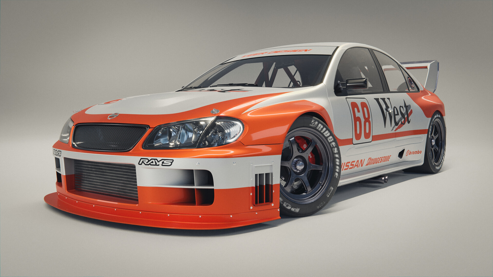 ArtStation - Nissan Sunny/Bluebird Sylphy/Almera/Pulsar/Sentra Racecar