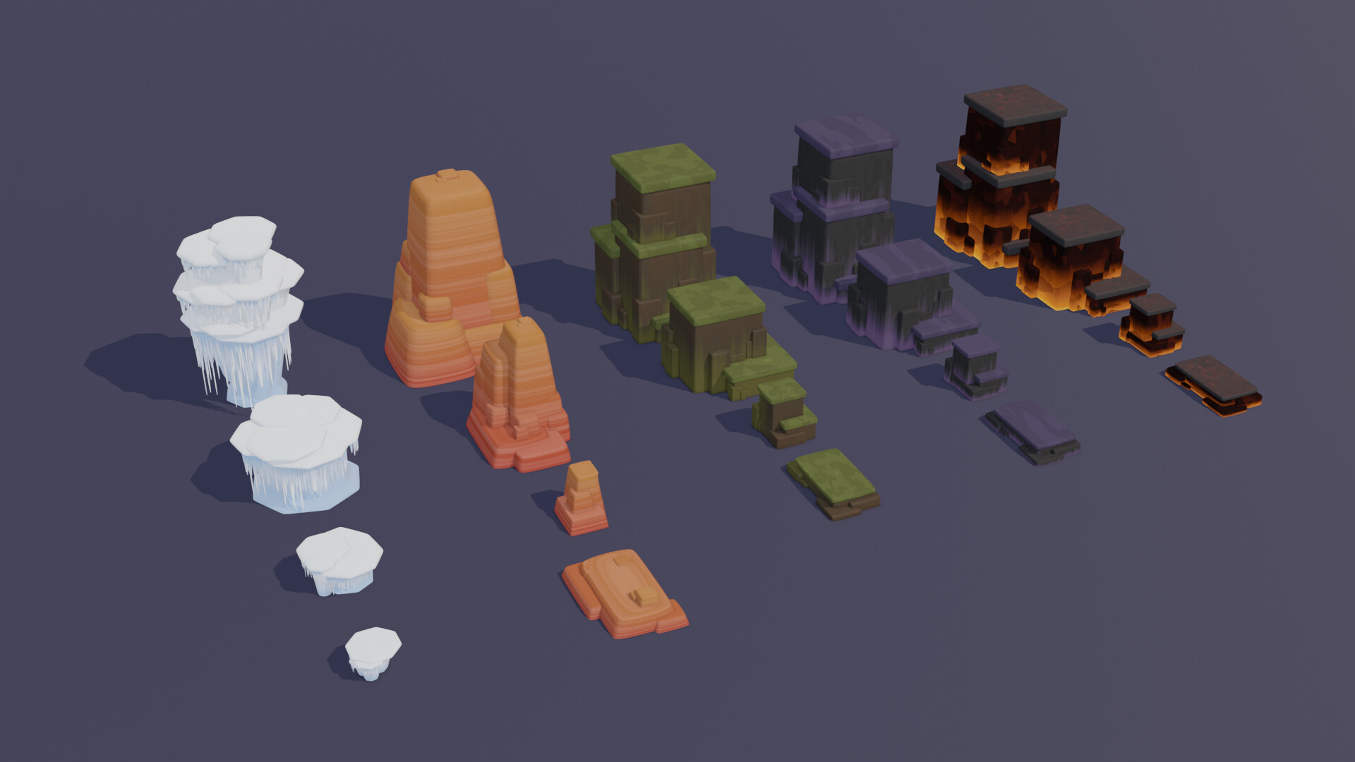 ArtStation - Stylised 3D environment Game Assets