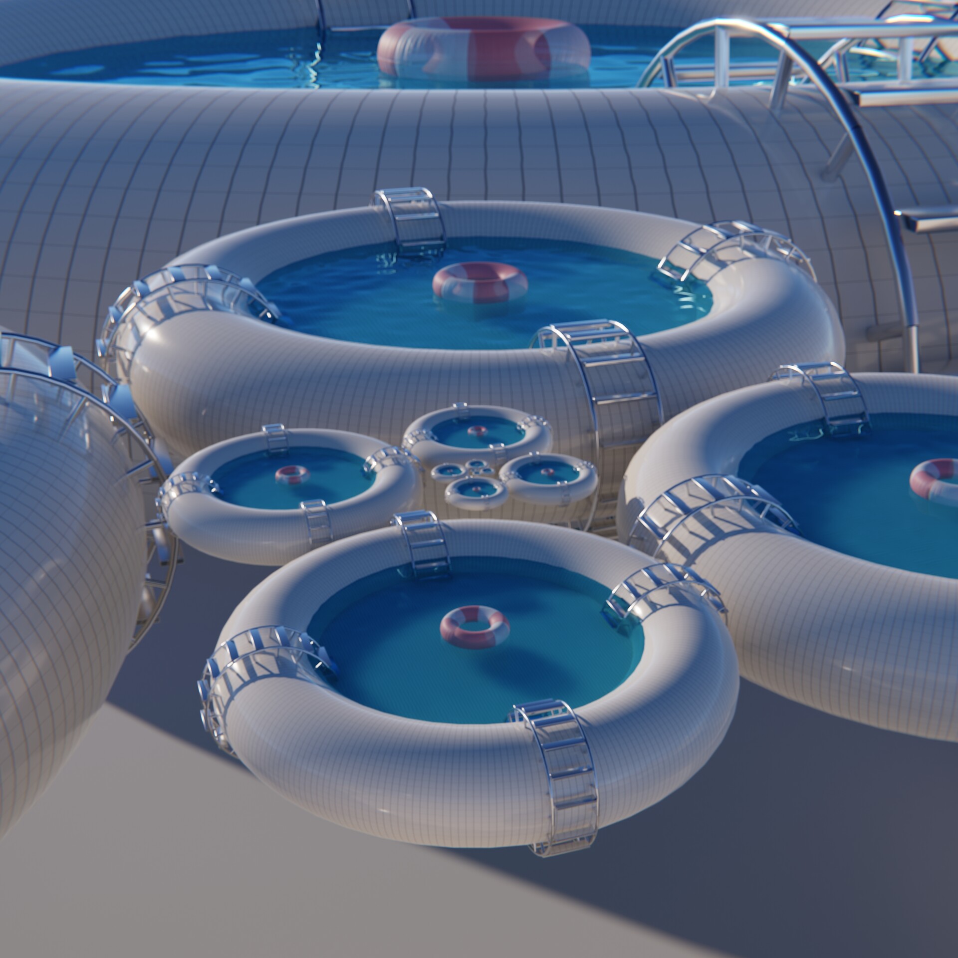 ArtStation - Blender Pool 148: Torus Pool 4