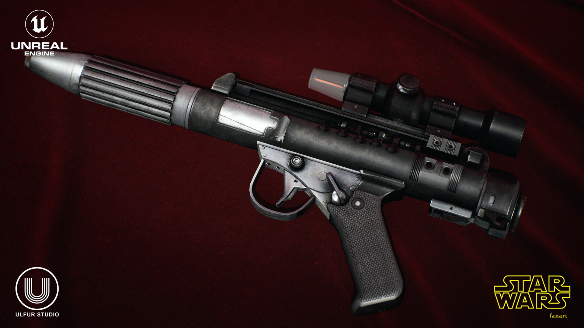 Ulfur Studio - The Collector: Star Wars DH17 Blaster (Real-time)