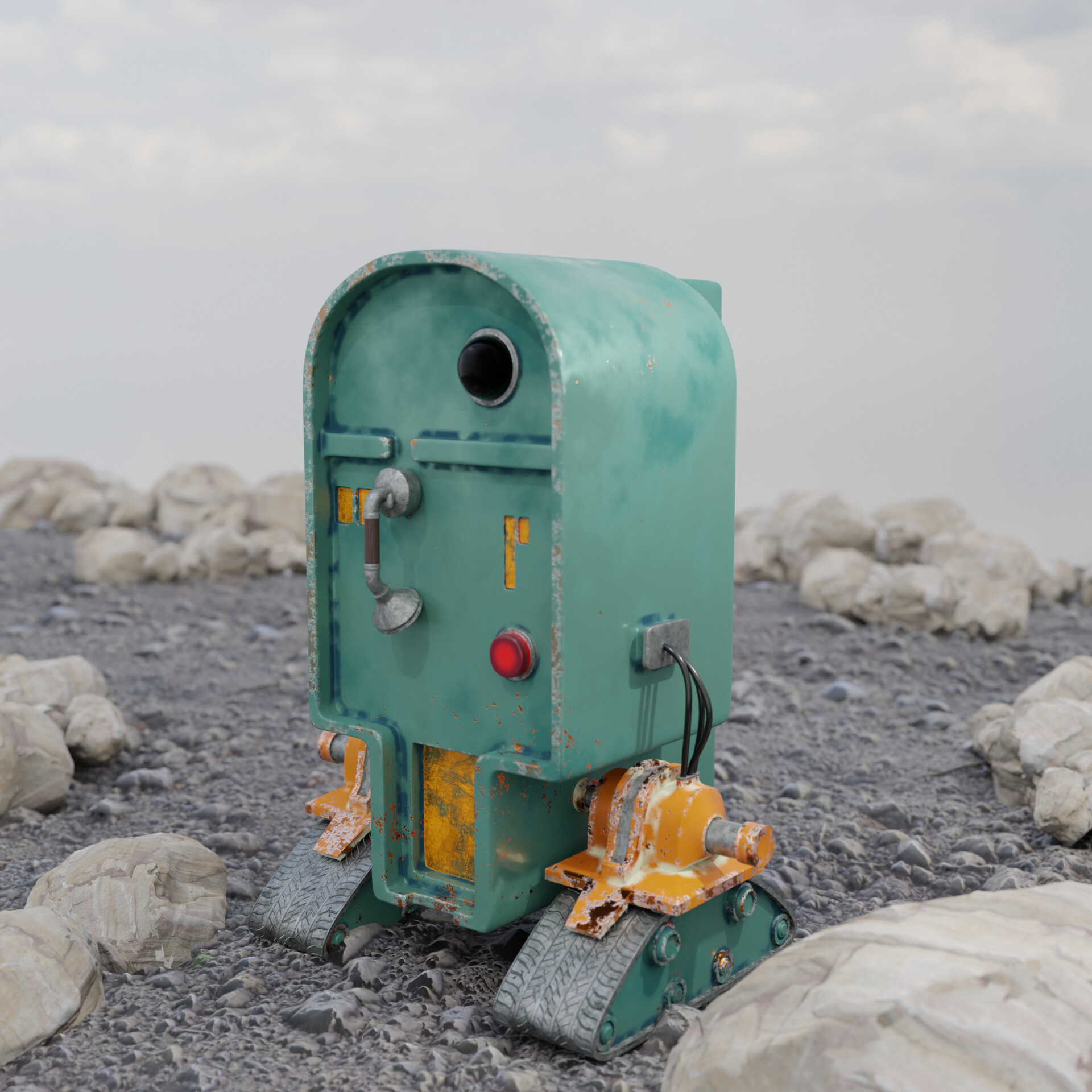 ArtStation - Phone Droid