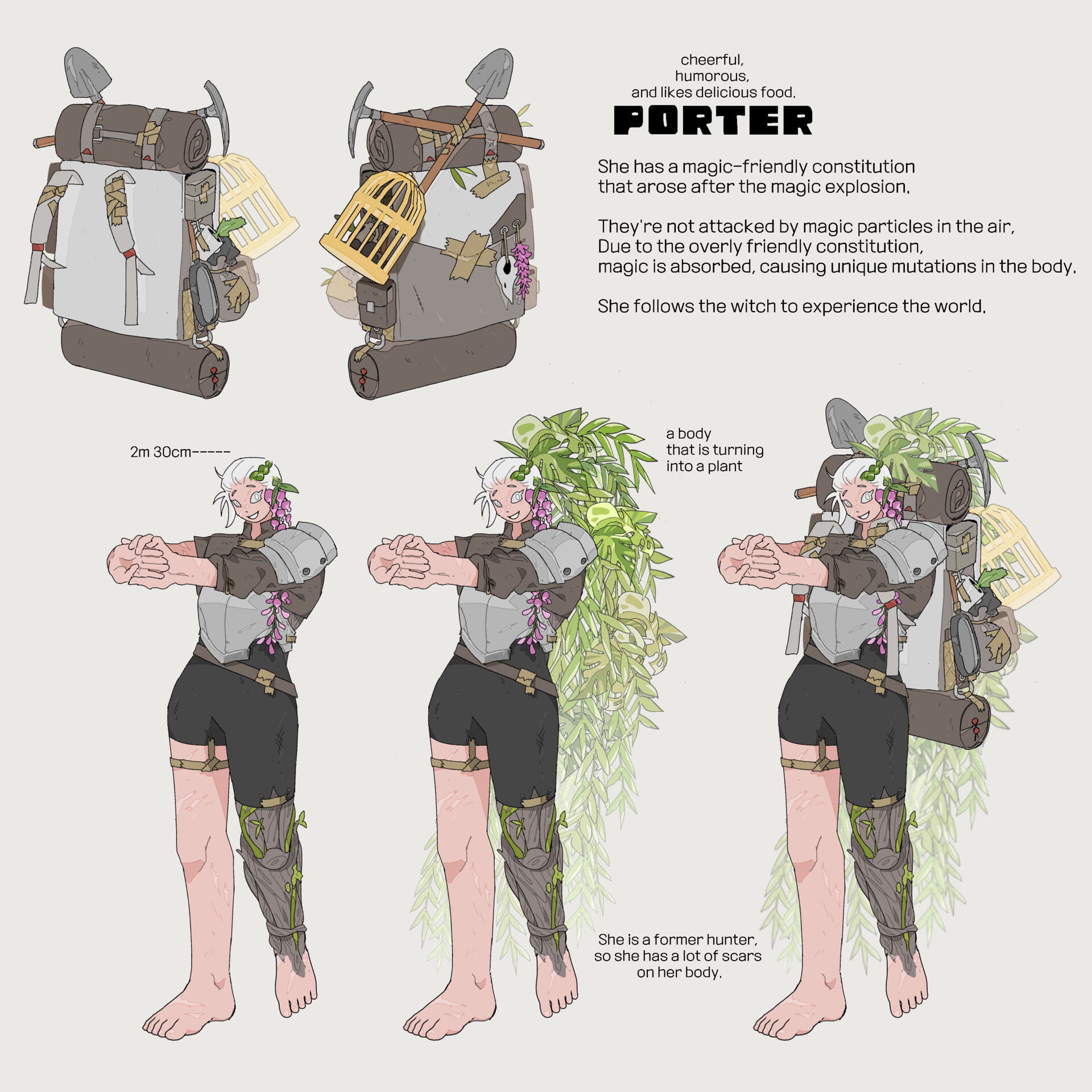 ArtStation - Magical Apocalypse Character2