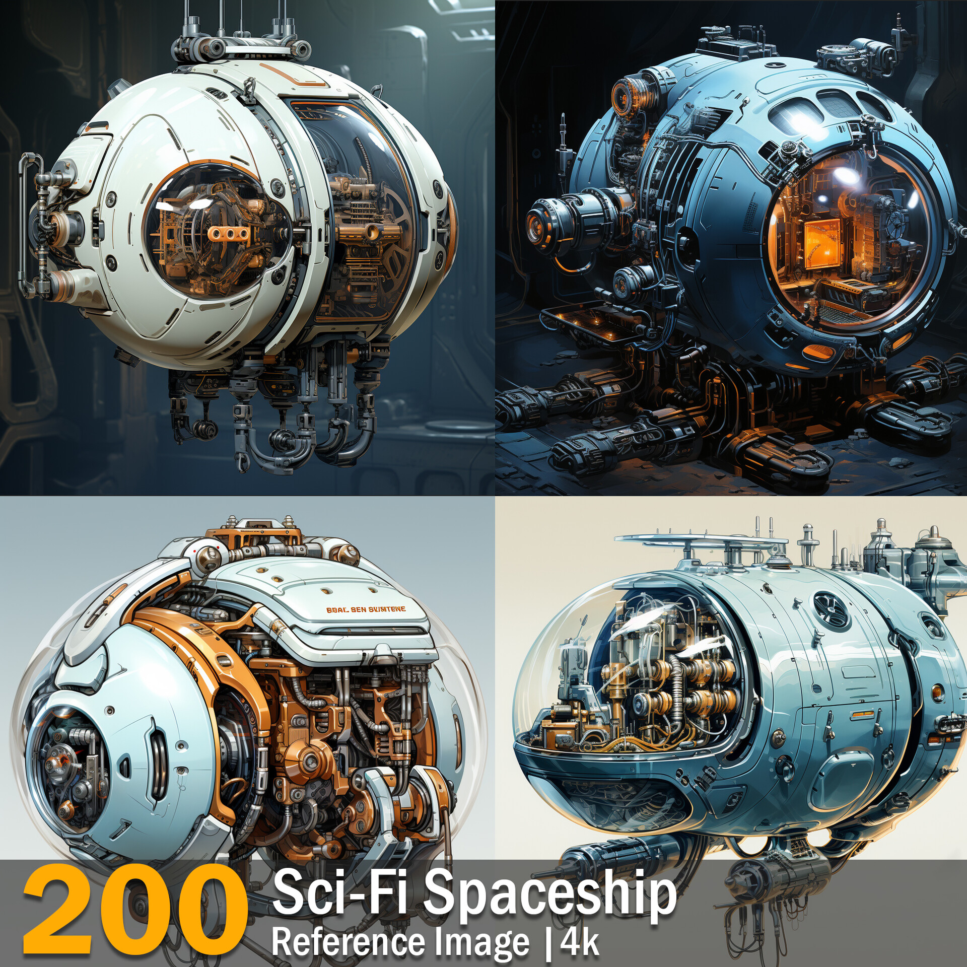 ArtStation - Sci-Fi Spaceship | Reference Images | 4K