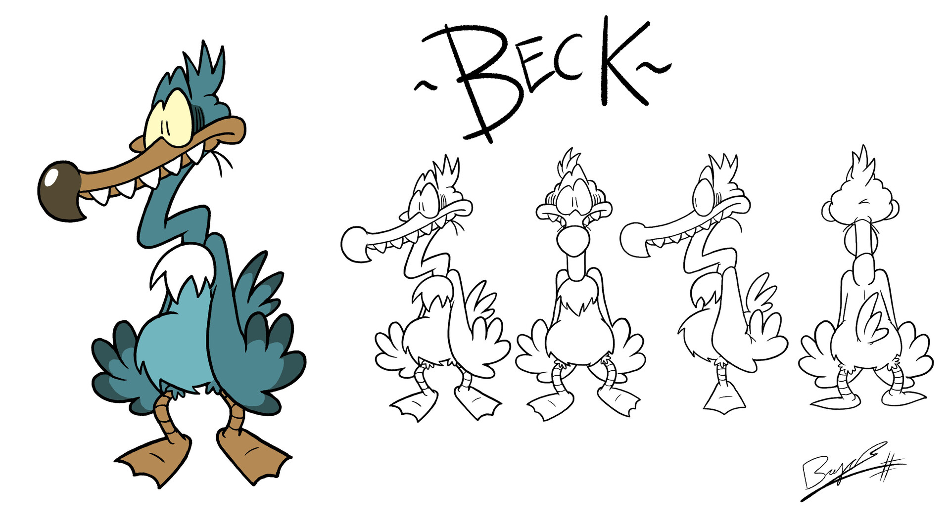 ArtStation - Beck - Rotation and design