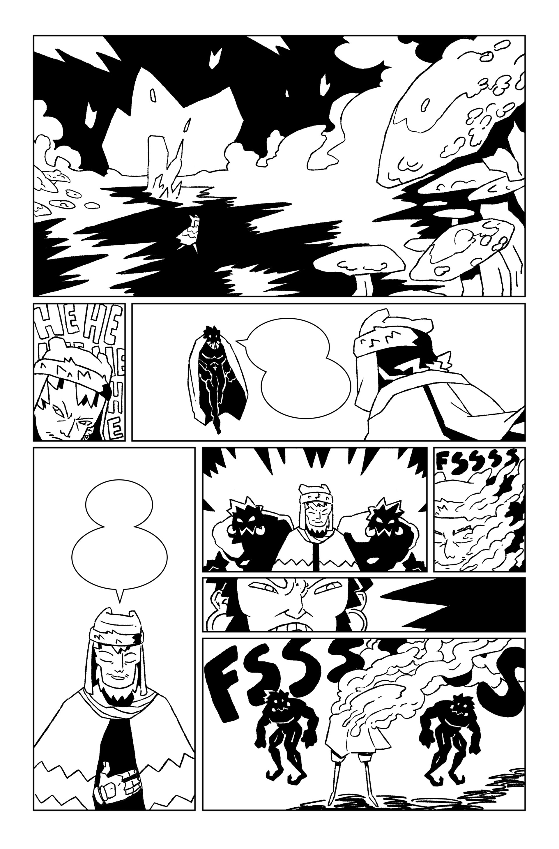 ArtStation - Logikingdom Comic Book Fight Scene