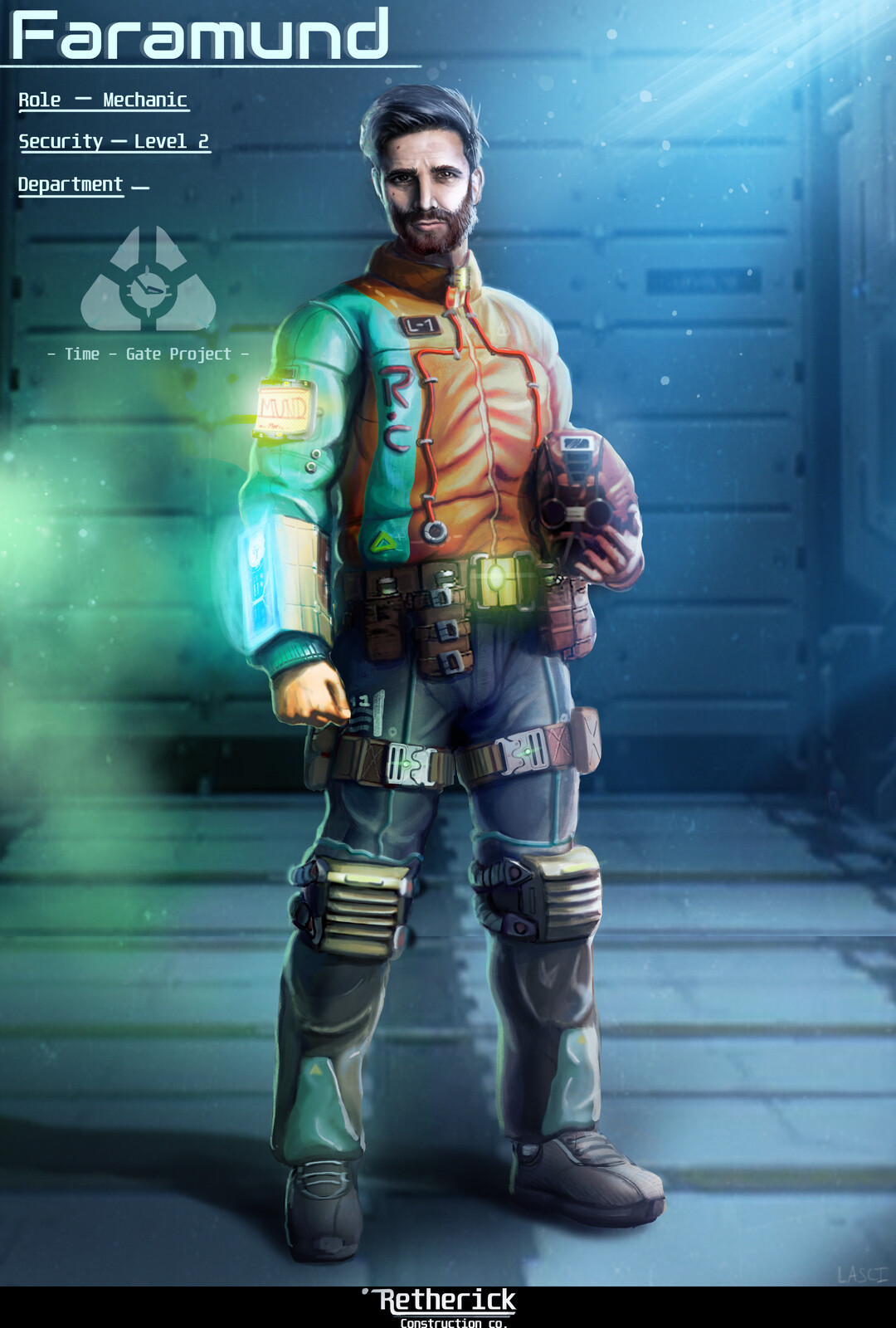 Noah Lasci - Time - Gate : Characters