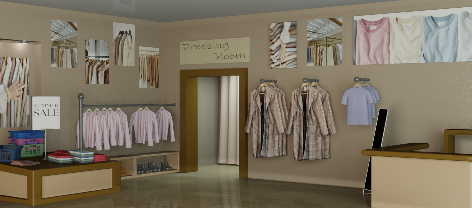 ArtStation - Clothing store