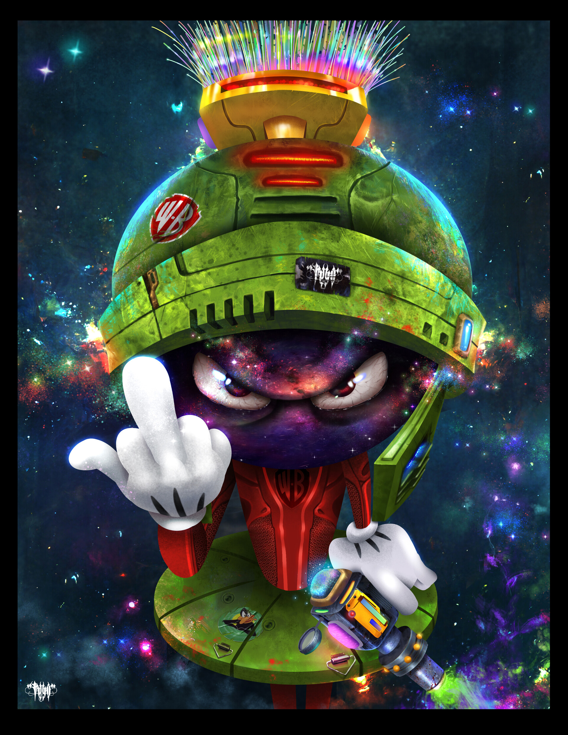 ArtStation - FanArt Marvin Looneytunes