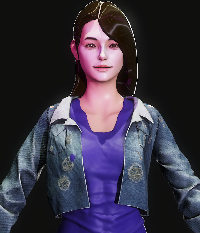 devhong - zbrush girl