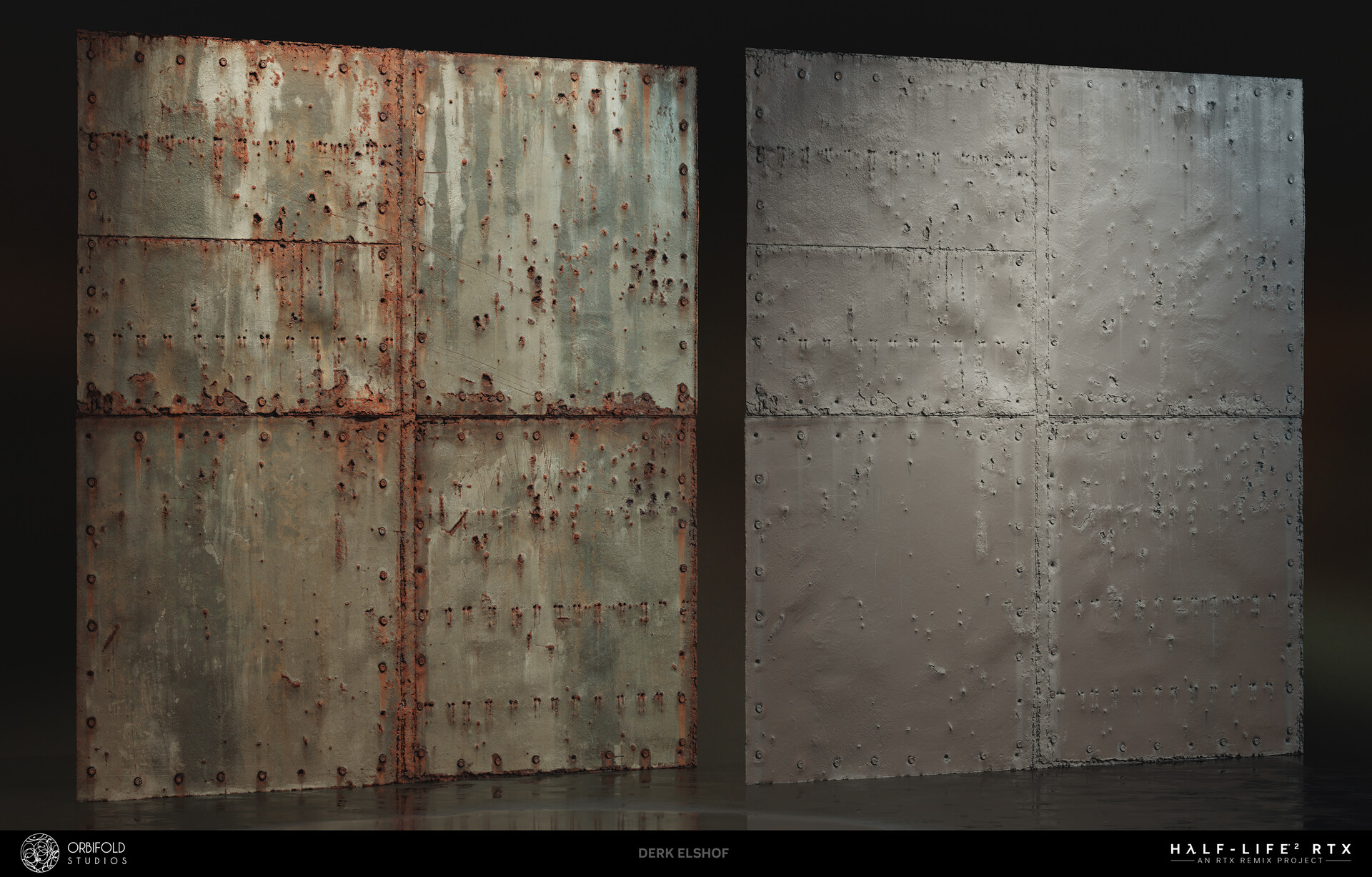 Derk Elshof - Half-Life 2 RTX - Materials