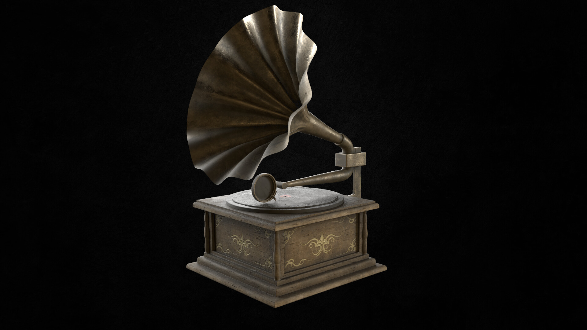 ArtStation - Antique Gramophone