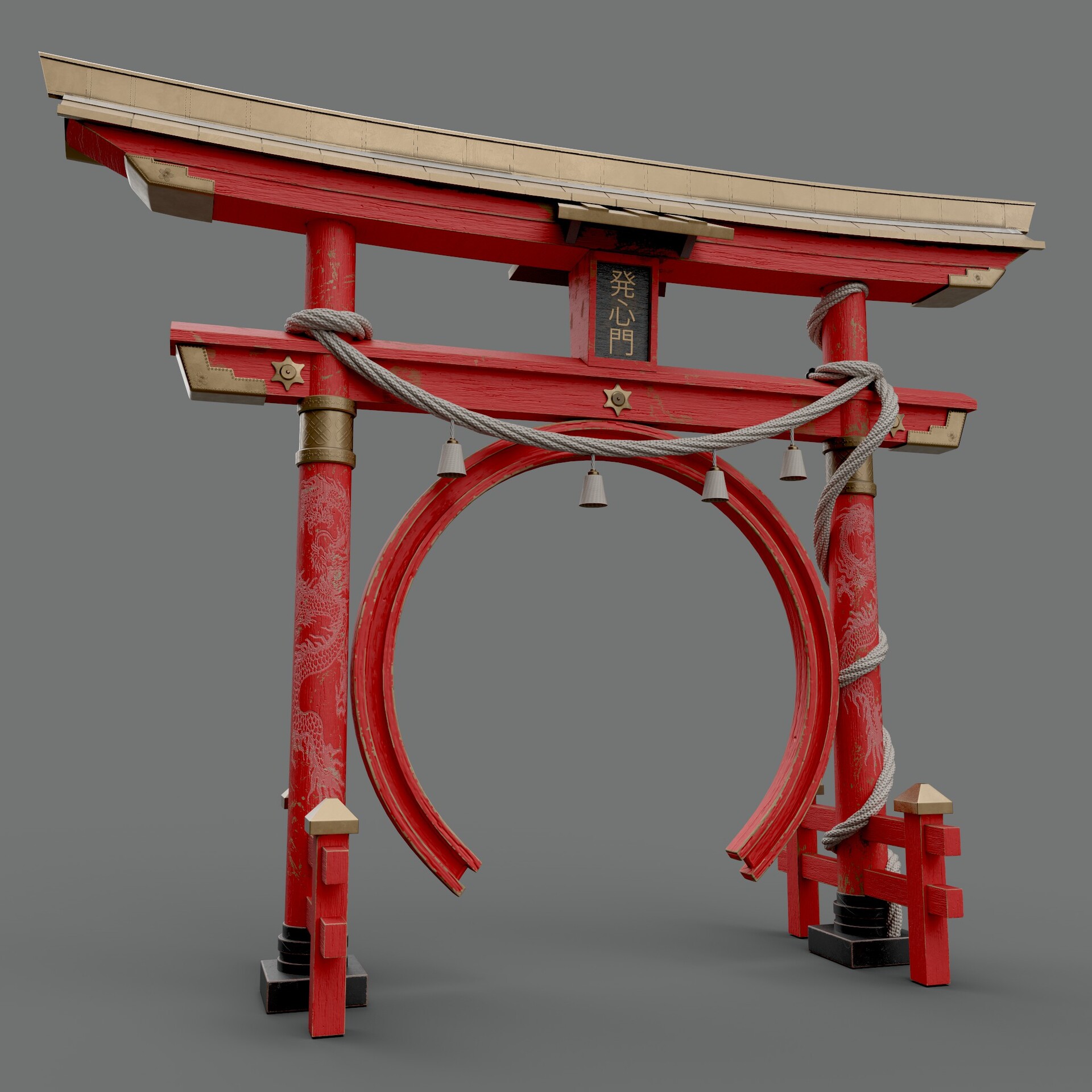 ArtStation - Japanese Torii Gate