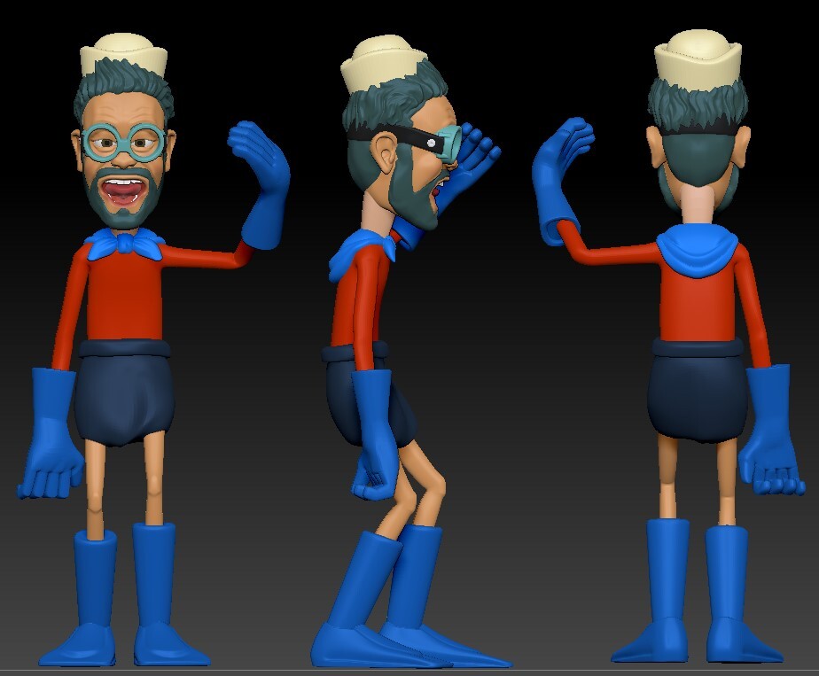 ArtStation - barnacle boy -customize with head