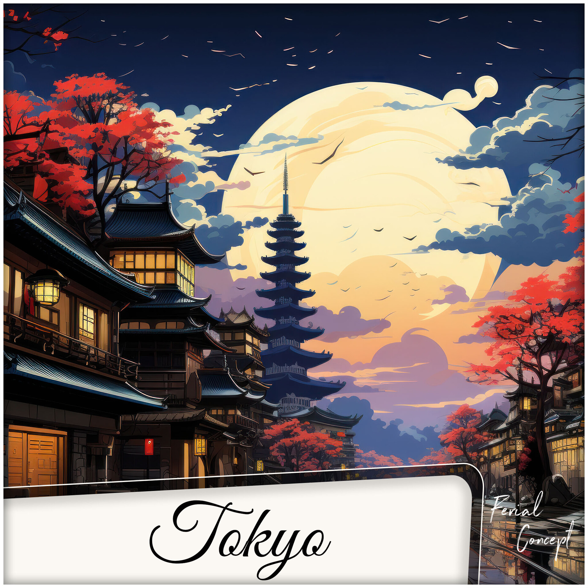 ArtStation - 🔹200 Tokyo City Cartoon Concept Reference Image Pack v.8