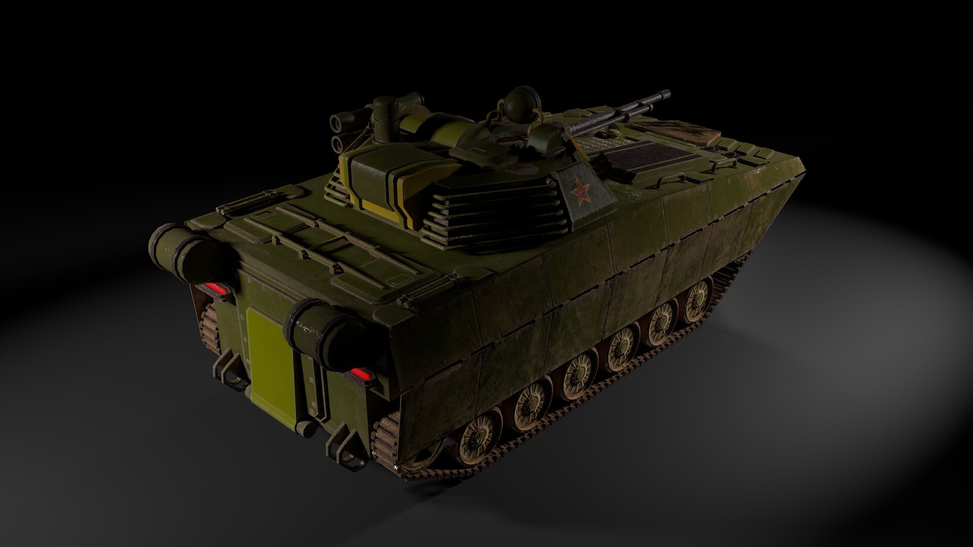 ArtStation - IFV Object 698 Lena