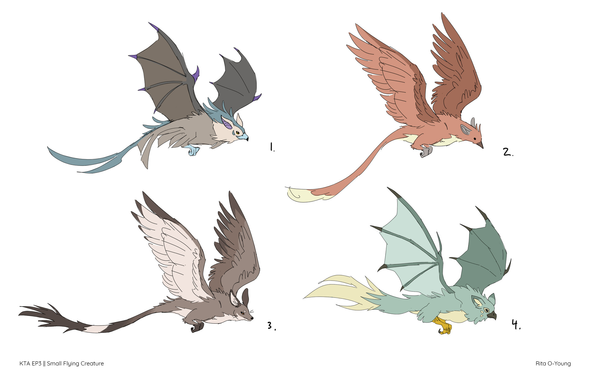 flying creature design