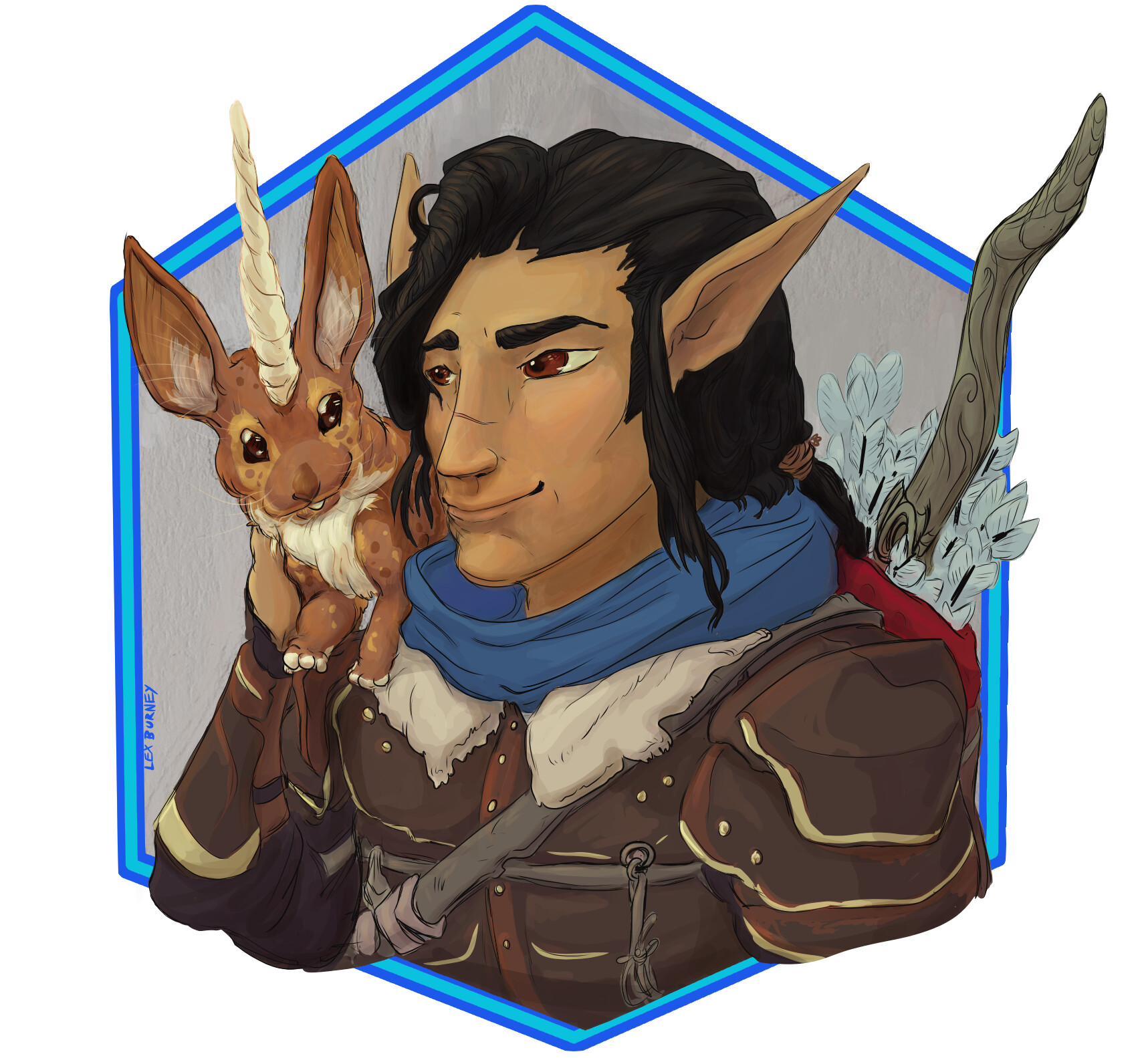 Lex Burney - The Wondering Menagerie Tokens