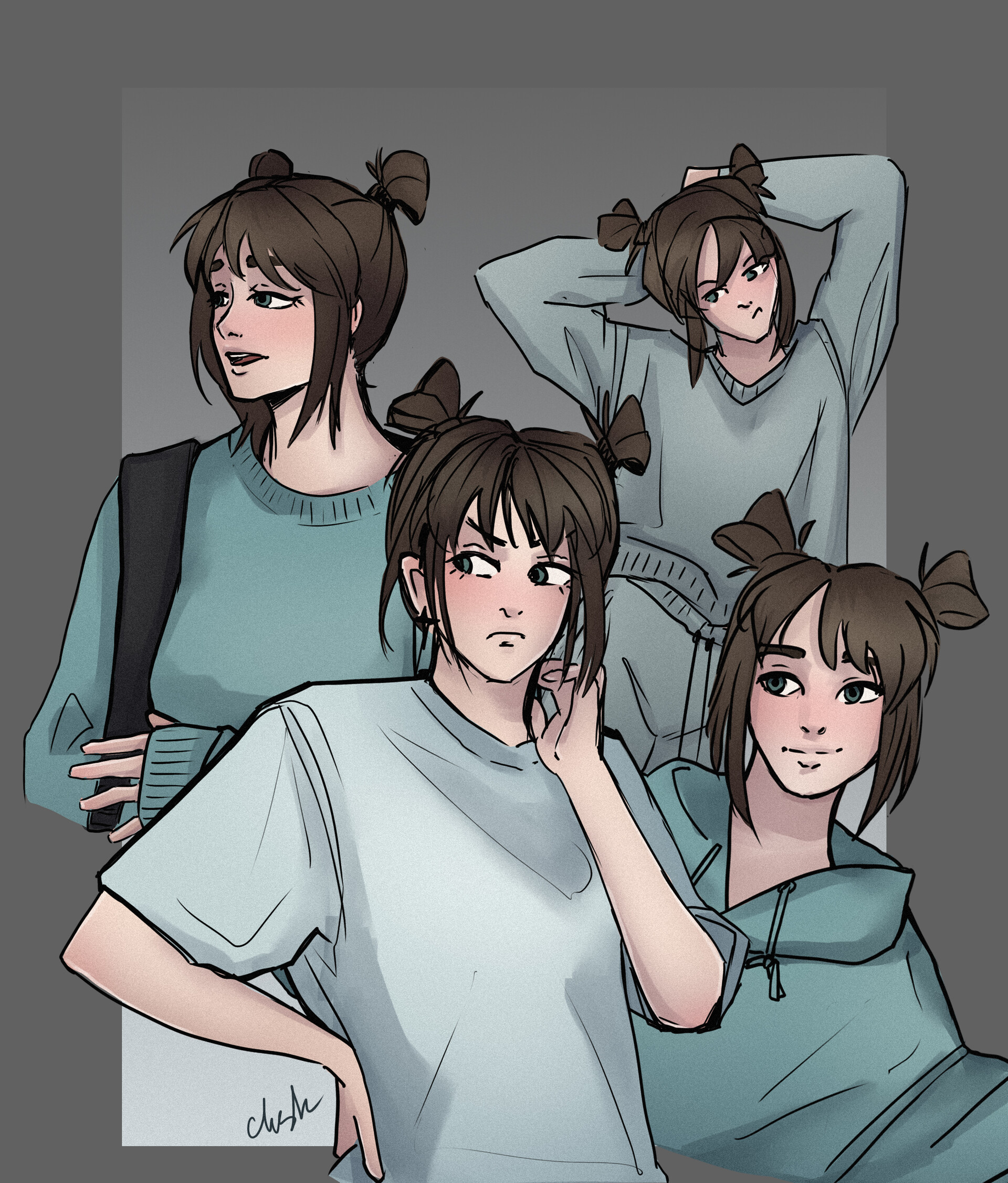 ArtStation - Character concepts for my future comic