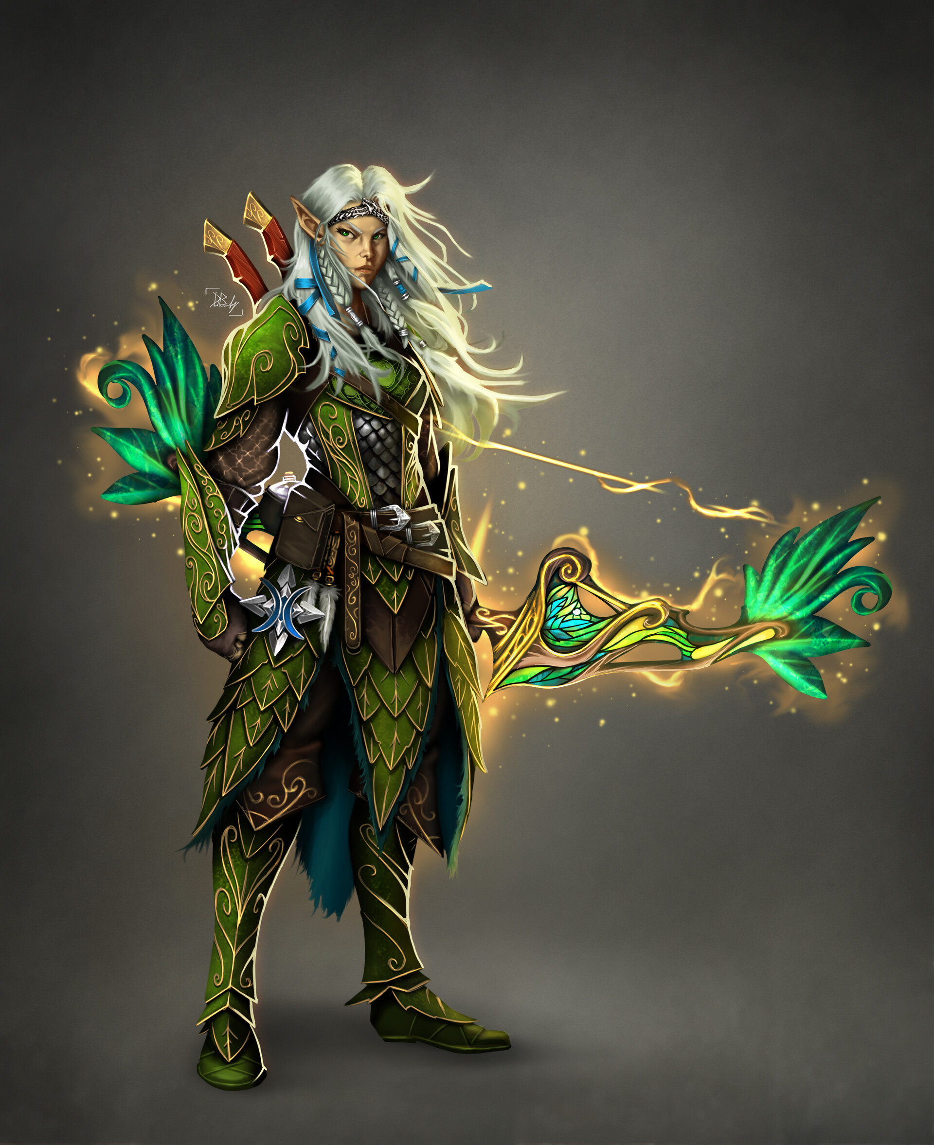 ArtStation - Mirriel the Elven Ranger