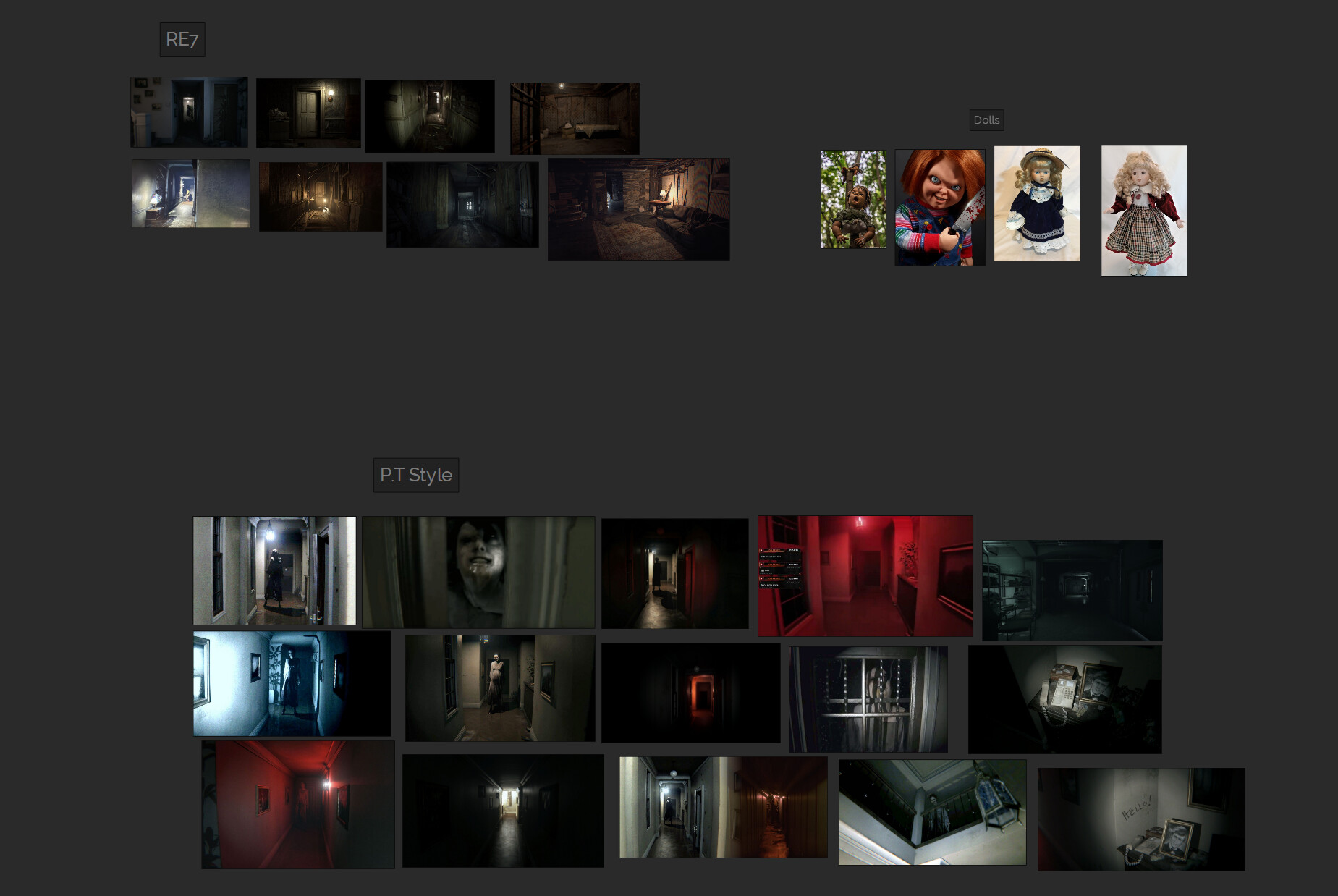 Dylan Chan - Level Design Linear Horror themed project - featuring pennywise