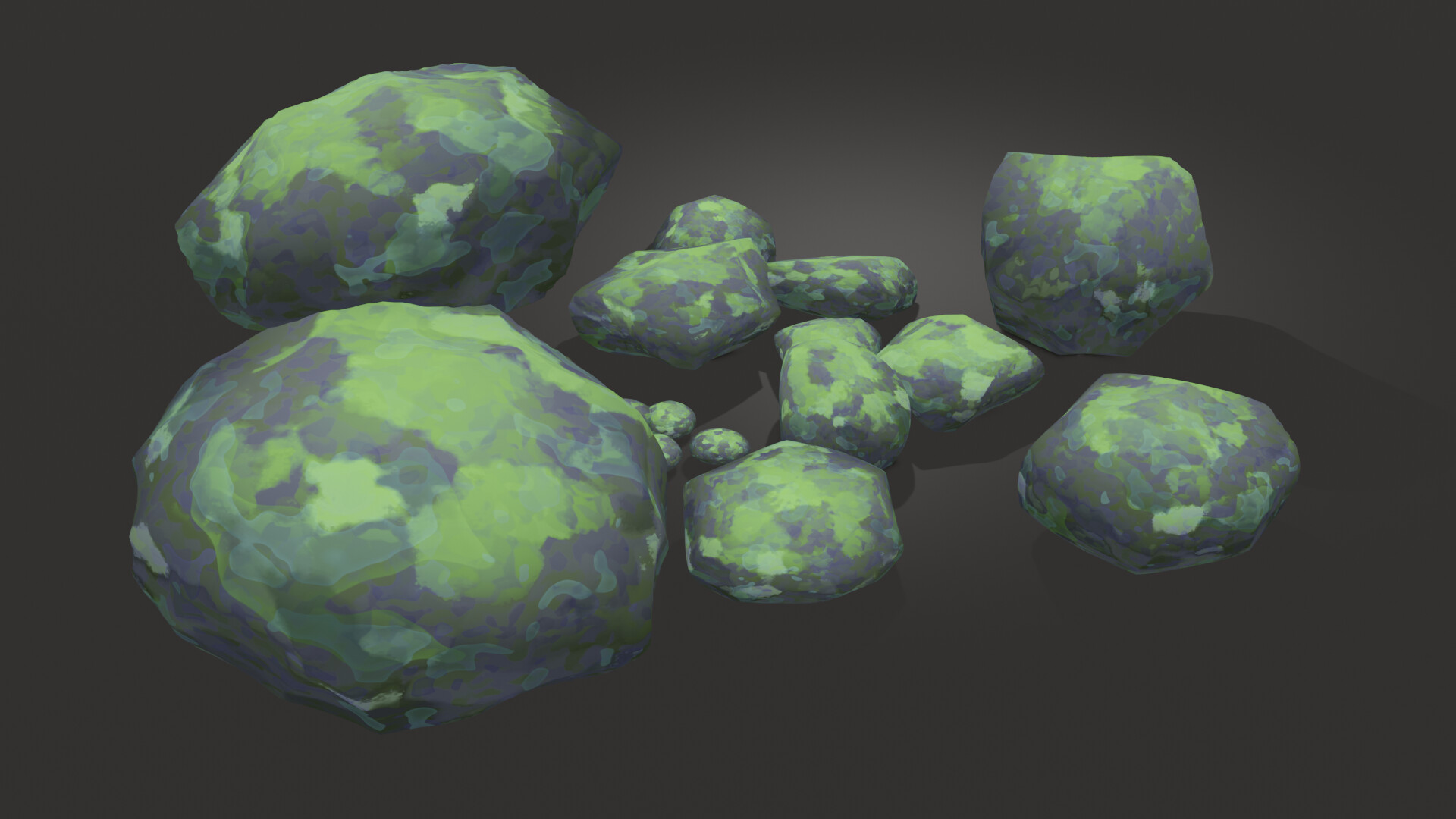 ArtStation - blender rocks for environments