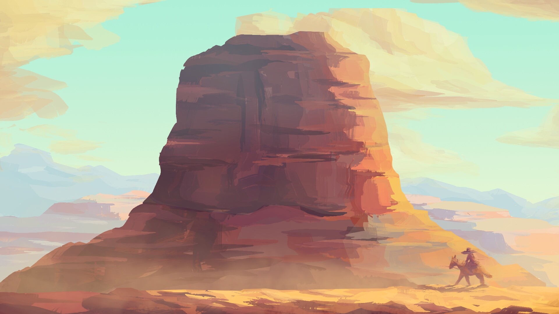 ArtStation - Rock spire