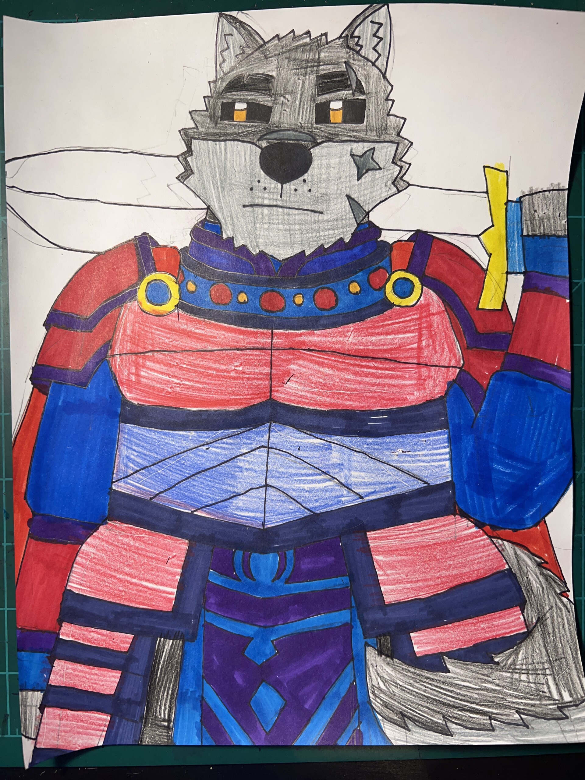 Otakuo15 - Wolf Knight from Medieval England