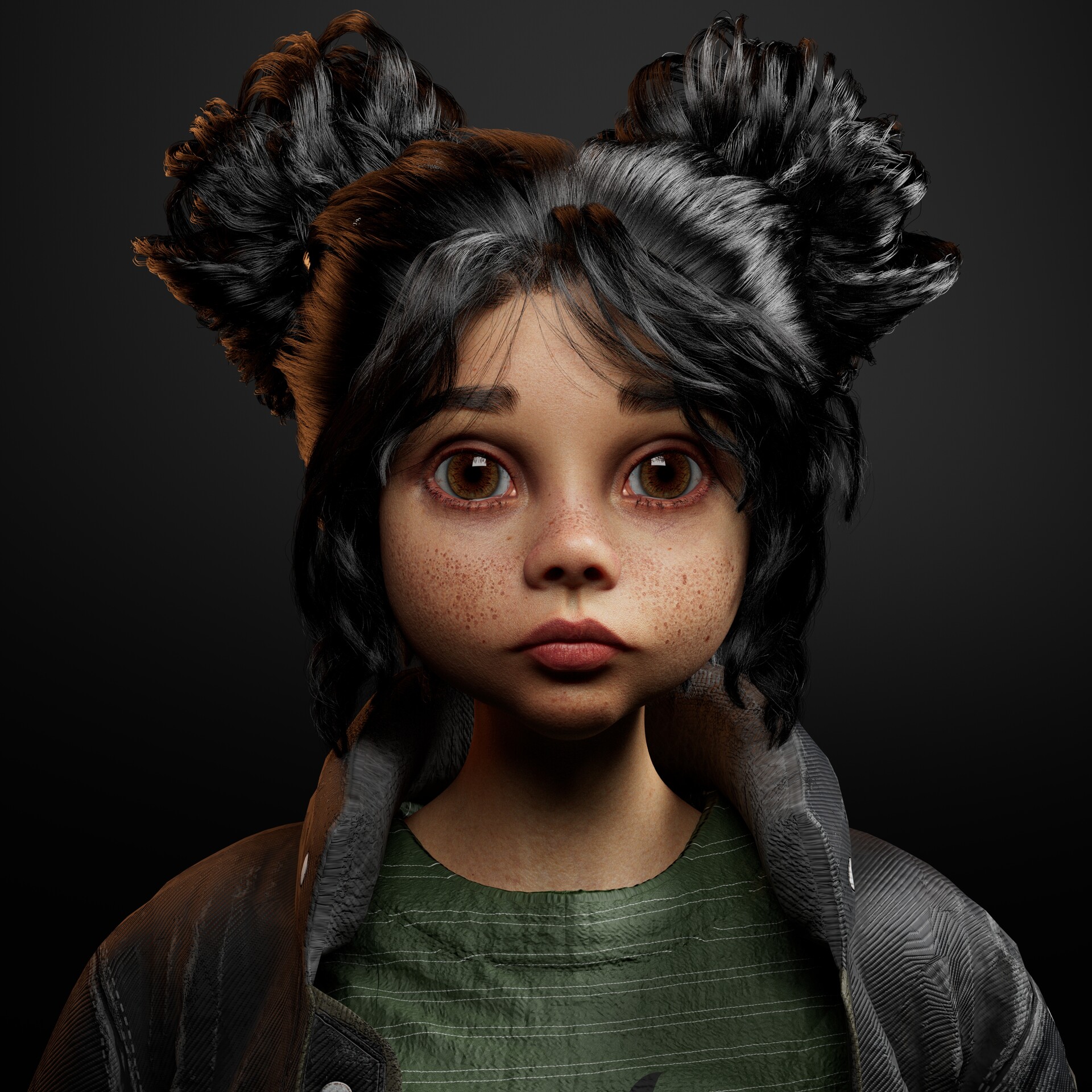 ArtStation - Realtime Gaming Character | Maya | Zbrush | Marmoset