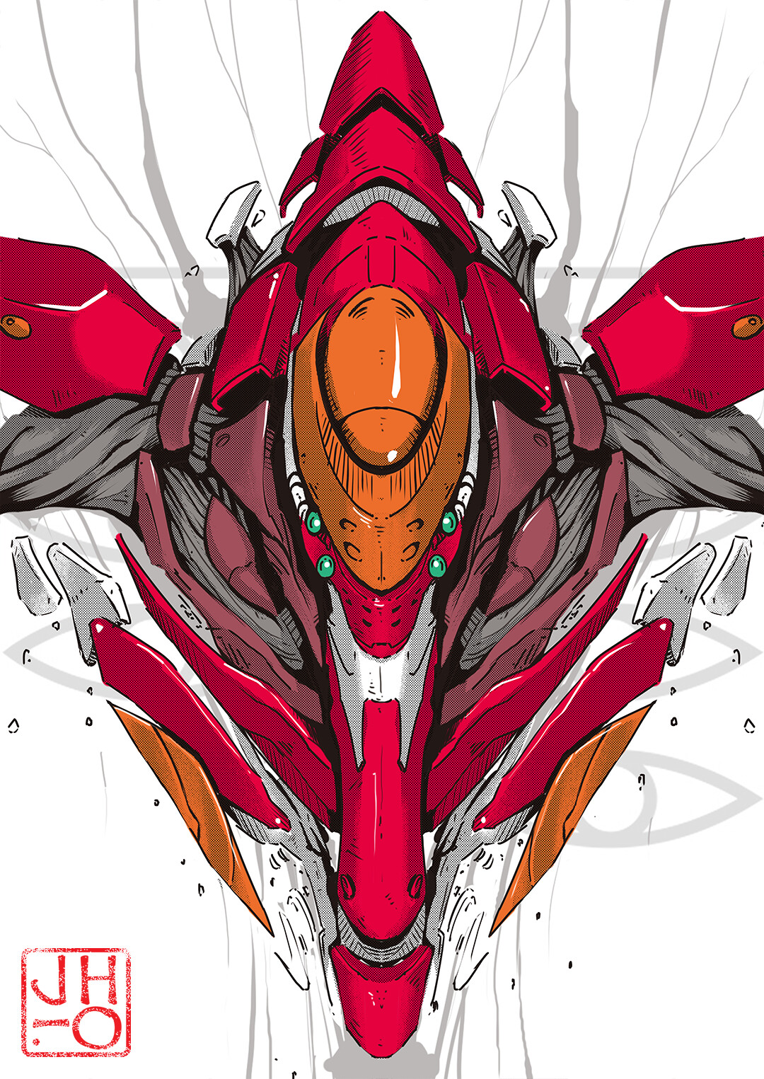 ArtStation - FanArt EVA-02