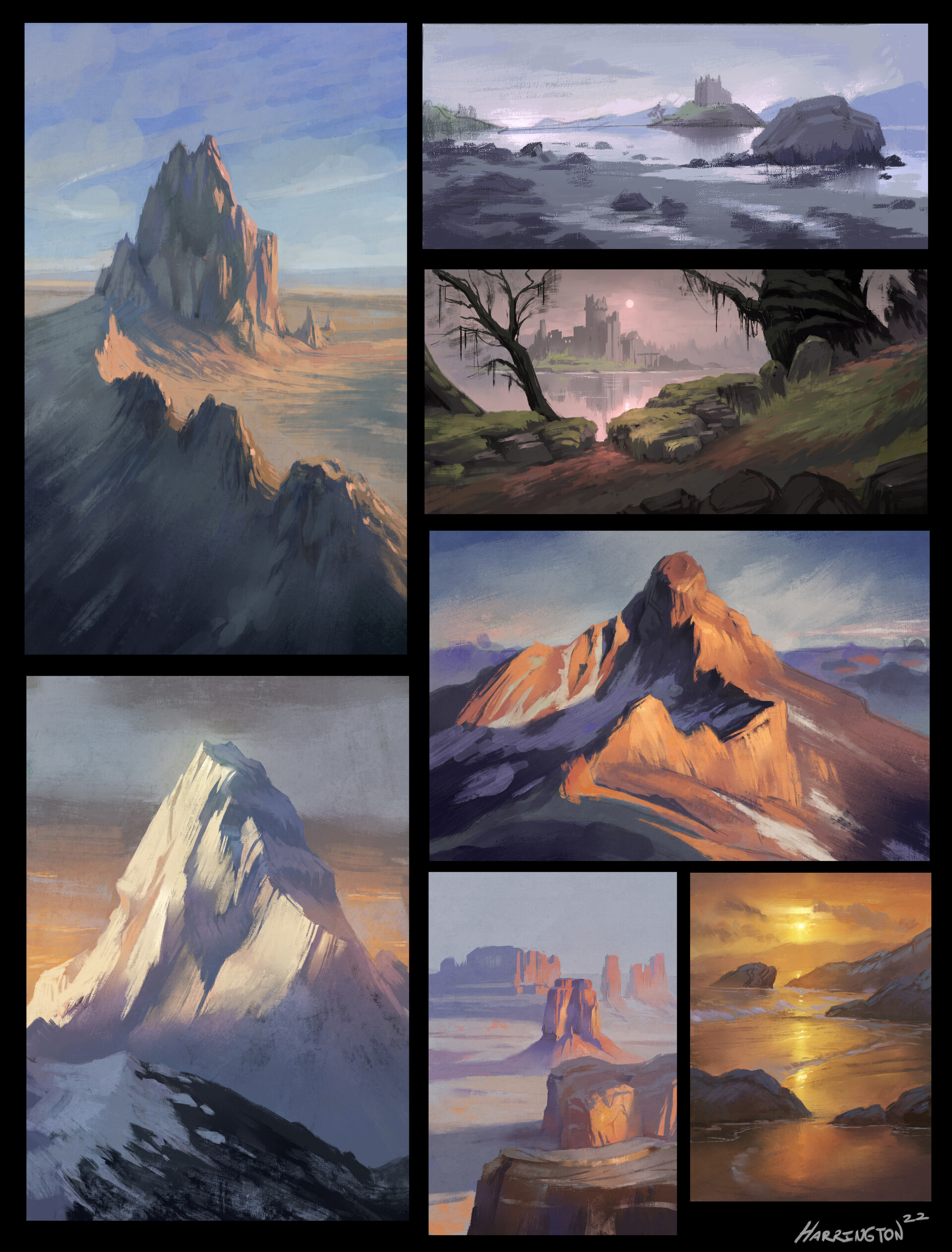 ArtStation - Speed Paintings Collection