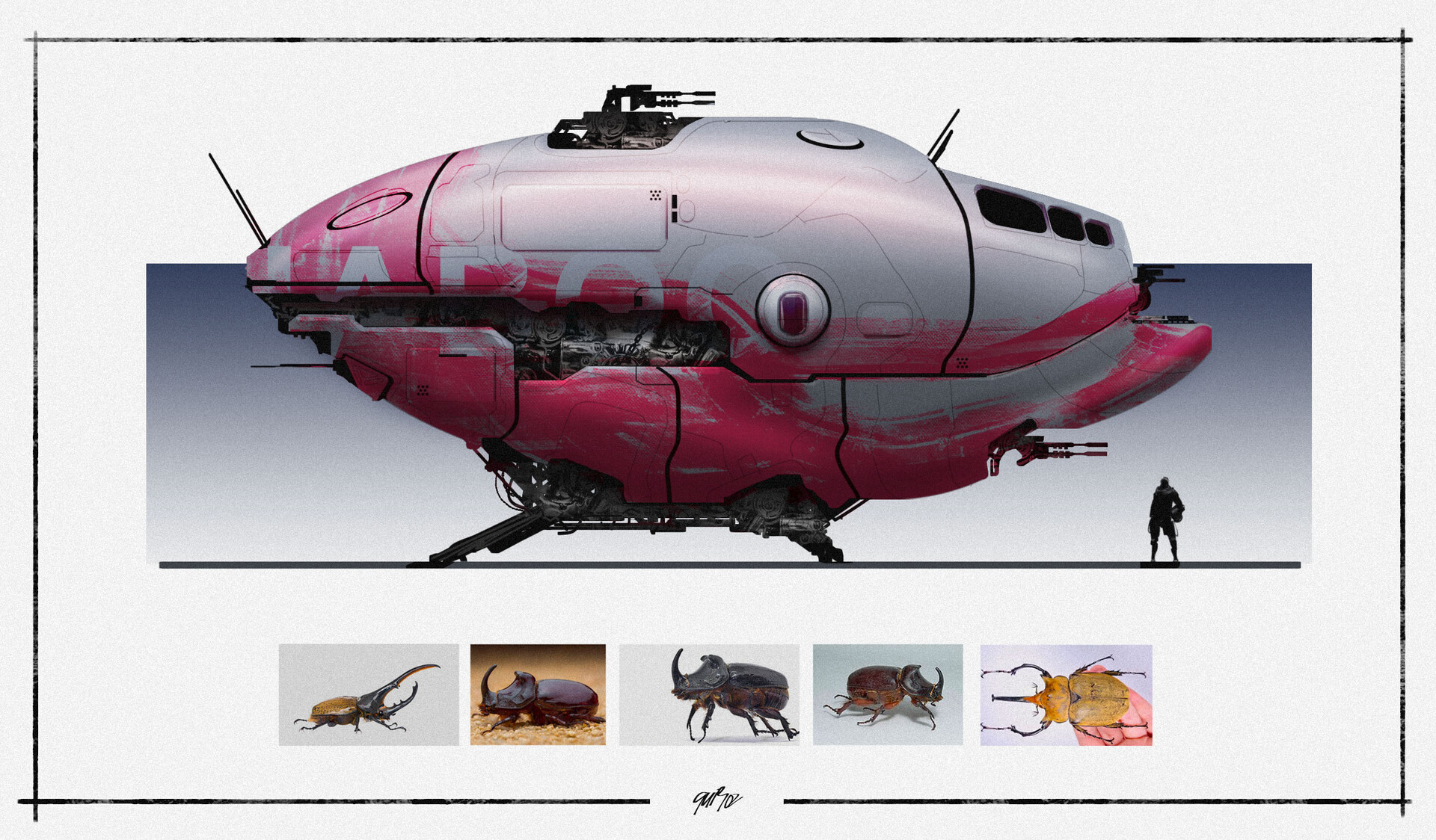 ArtStation - BUGGY SHIP