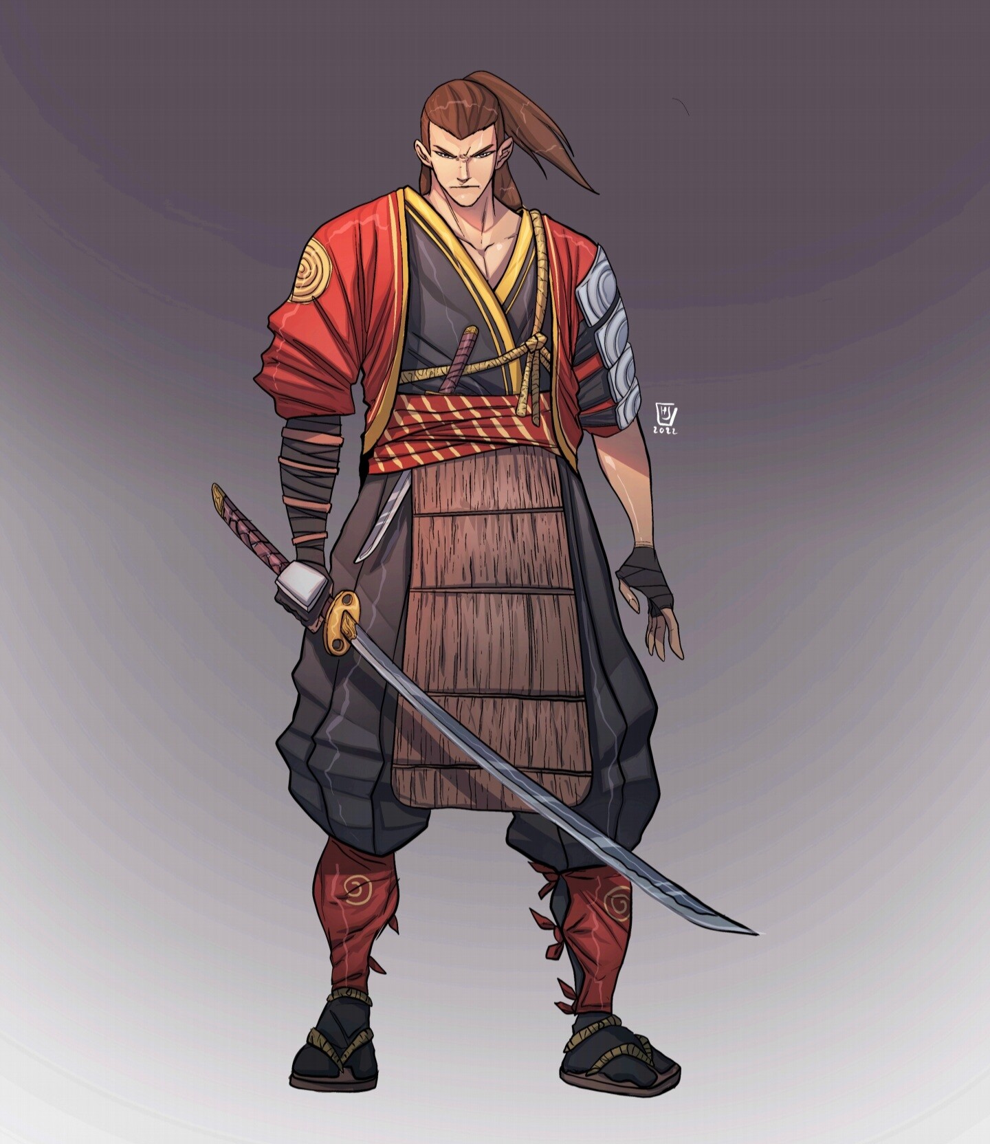 ArtStation - Kizu Game Character