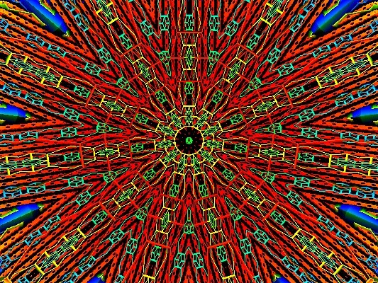 ArtStation - Many rays star fractal 44