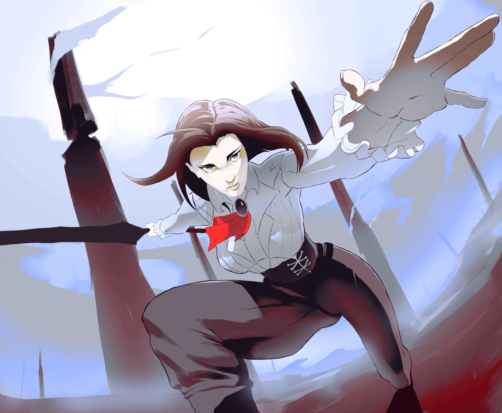 ArtStation - art trade with Uki, featuring his original character ...
