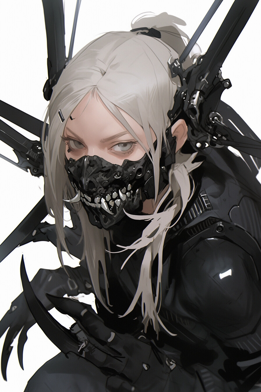 ArtStation - Cyber villain